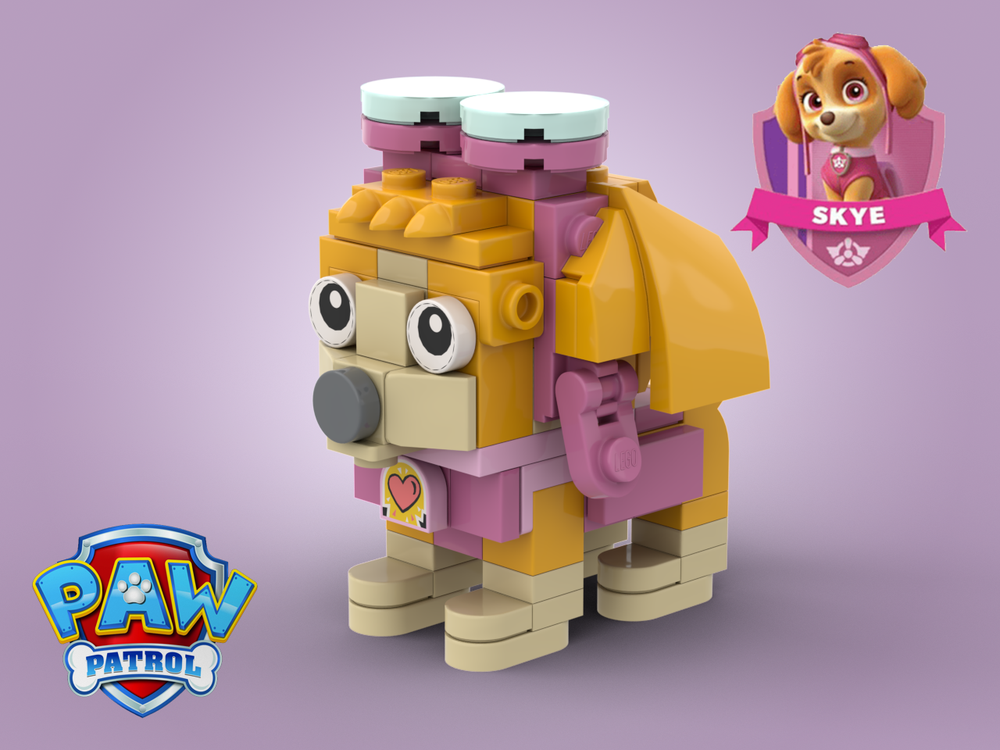 LEGO MOC Skye (Paw Patrol) by abracada_brick | Rebrickable - Build with ...