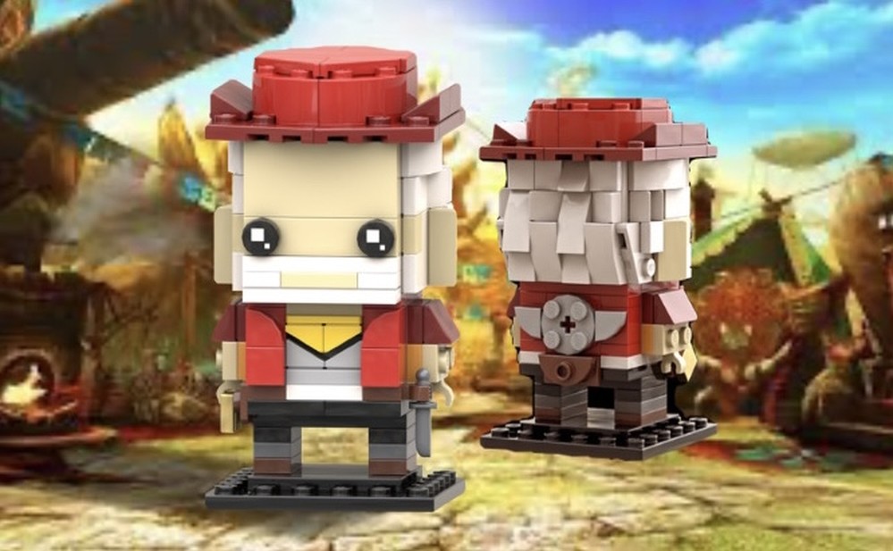 LEGO MOC Monster Hunter Caravaneer BrickHead by aronmm25 | Rebrickable ...