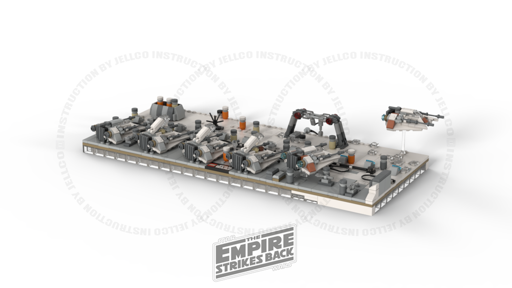 LEGO MOC Micro Diorama : Echo Base PART IV : SPEEDER by jellco ...
