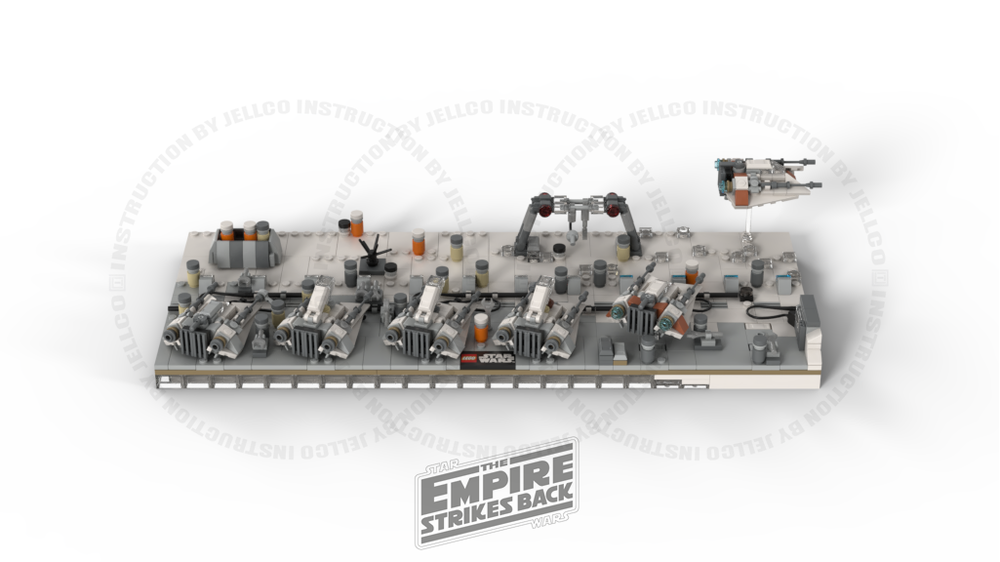 LEGO MOC Micro Diorama : Echo Base PART IV : SPEEDER by jellco ...