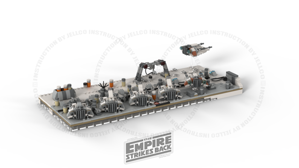 LEGO MOC Micro Diorama : Echo Base PART IV : SPEEDER by jellco ...