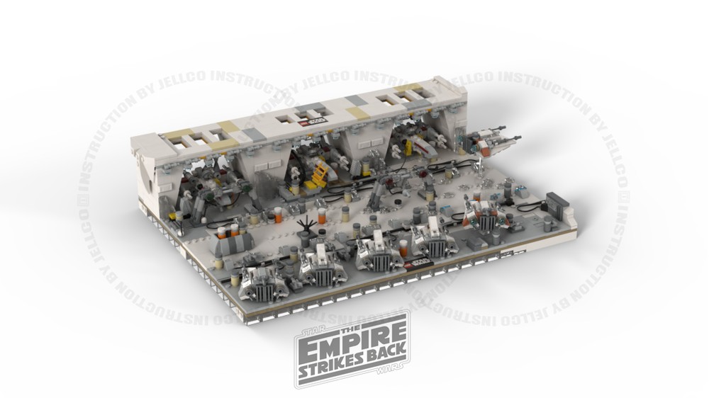 LEGO MOC Micro Diorama : Echo Base PART IV : SPEEDER by jellco ...