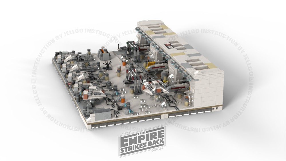 LEGO MOC Micro Diorama : Echo Base PART IV : SPEEDER by jellco ...