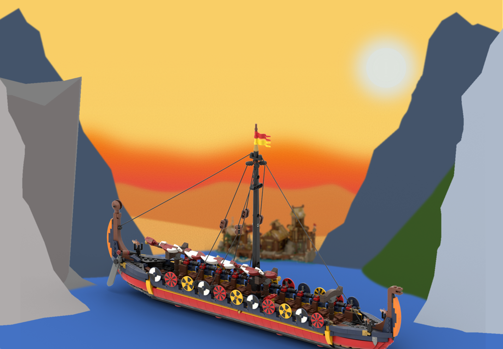LEGO MOC-163397 The Seaserpent by Kuki | Rebrickable - Build with LEGO
