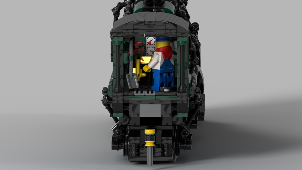 LEGO MOC Pere Marquette 1225 - Steam Locomotive and Coal Tender by ...