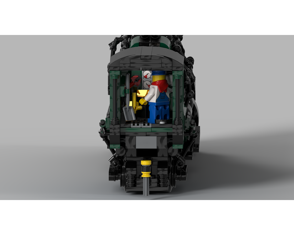 LEGO MOC Pere Marquette 1225 - Steam Locomotive and Coal Tender by ...