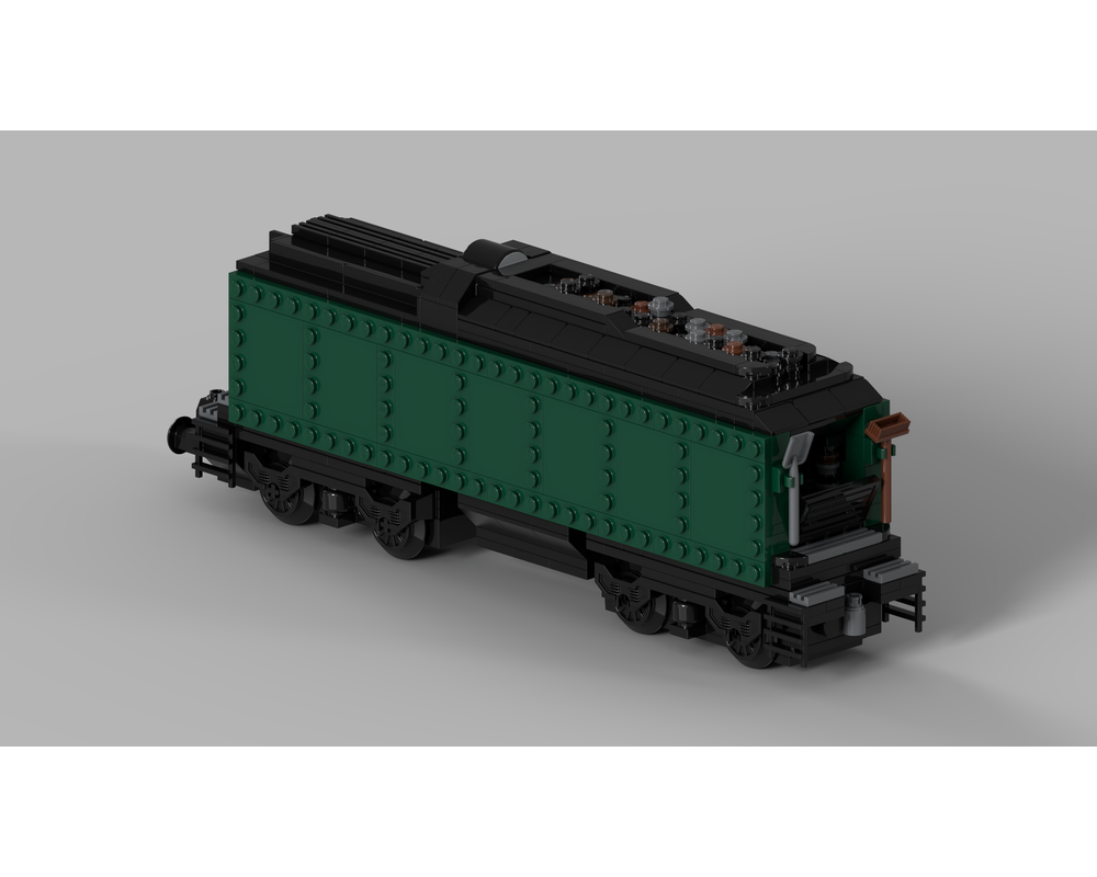 LEGO MOC Pere Marquette 1225 - Steam Locomotive and Coal Tender by ...