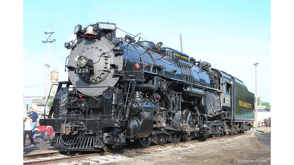 LEGO MOC Pere Marquette 1225 - Steam Locomotive and Coal Tender by ...
