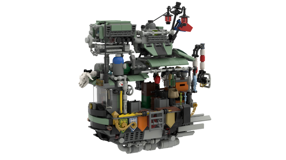 LEGO MOC Dauntless Goat - the flying market by MattSaderson ...