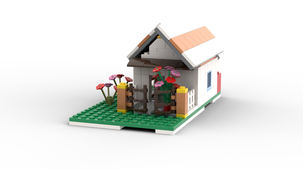 LEGO MOC Rude little house by bloco_de_ideias | Rebrickable - Build ...
