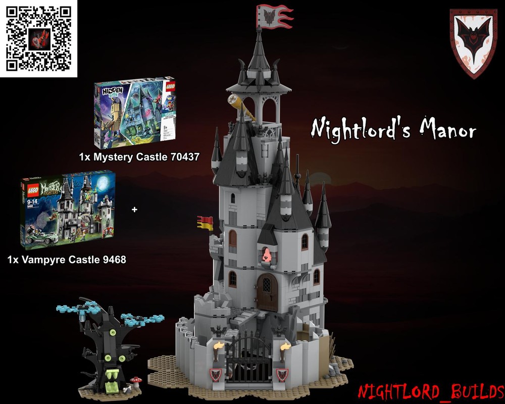 LEGO MOC Fright Knights Nightlord's Manor by Nightlord_Builds ...