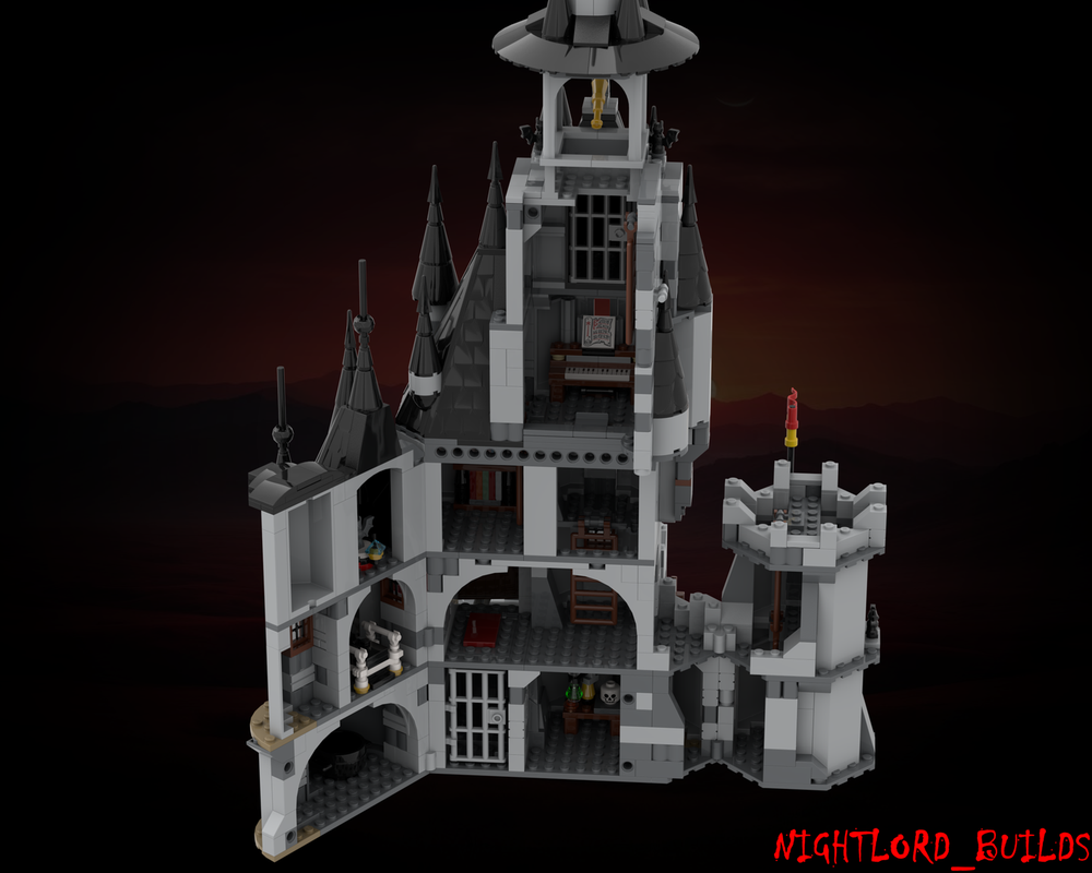 LEGO MOC Fright Knights Nightlord's Manor by Nightlord_Builds ...
