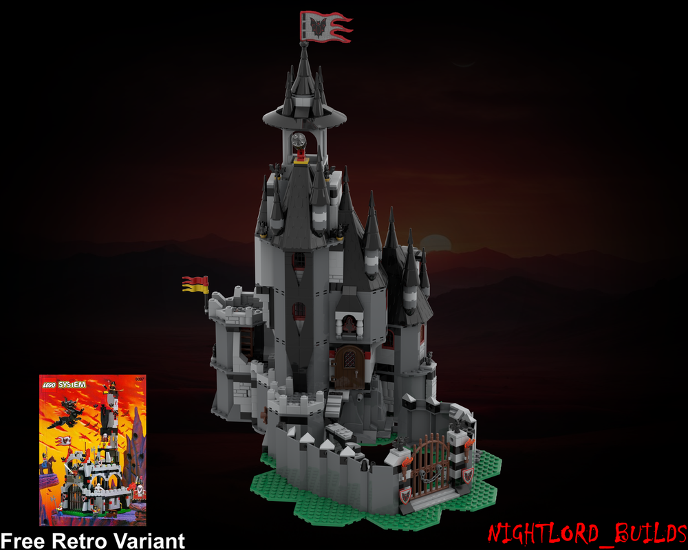 LEGO MOC Fright Knights Nightlord's Manor by Nightlord_Builds ...