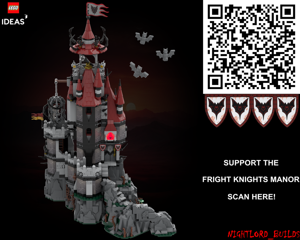 LEGO MOC Fright Knights Nightlord's Manor by Nightlord_Builds ...