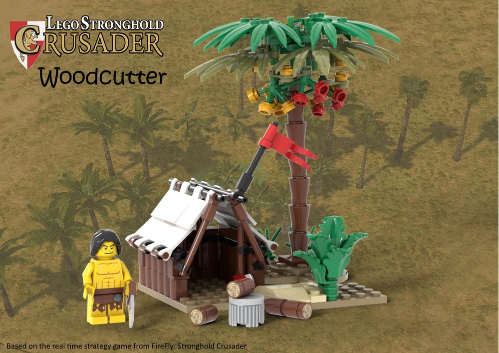 LEGO MOC Stronghold Woodcutter by Legocionado | Rebrickable - Build ...