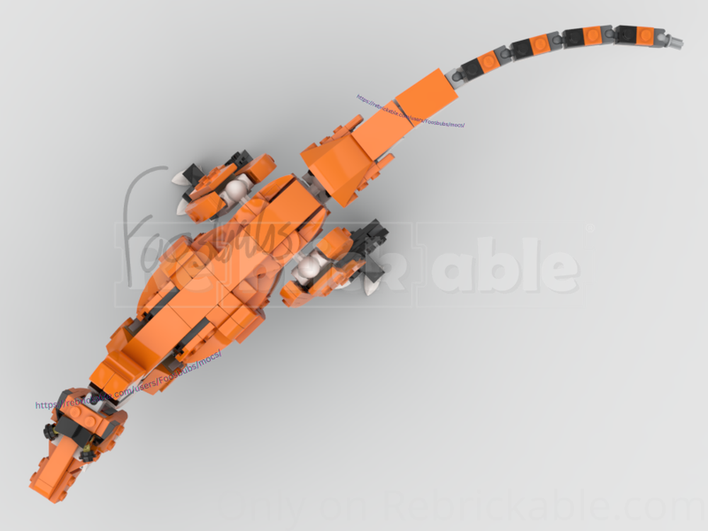 Lego Moc 31129 Tyrannosaurus Rex 132 Scale By Foosbubs Rebrickable