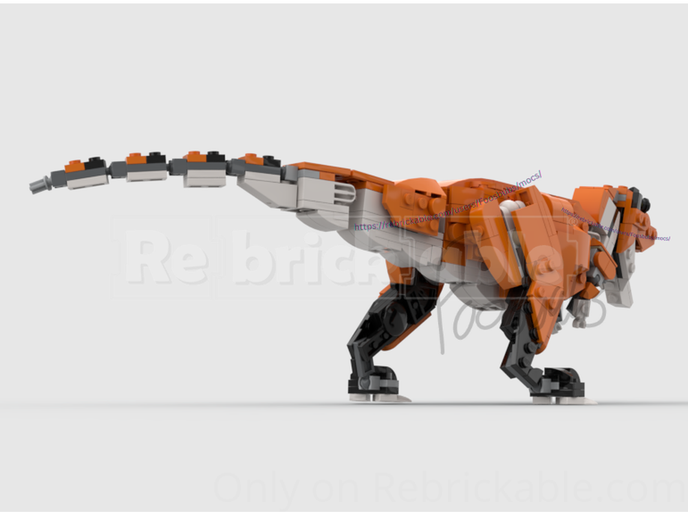 LEGO MOC 31129 Tyrannosaurus rex 1:32 scale by Foosbubs | Rebrickable ...