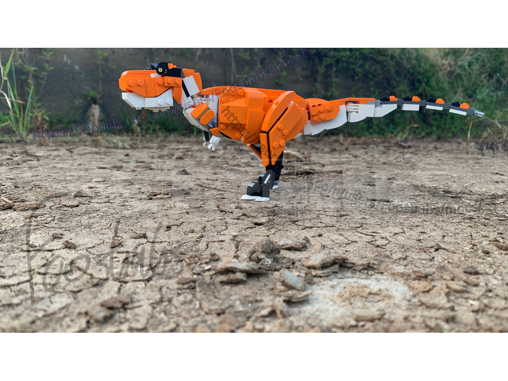 Lego Moc 31129 Tyrannosaurus Rex 132 Scale By Foosbubs Rebrickable