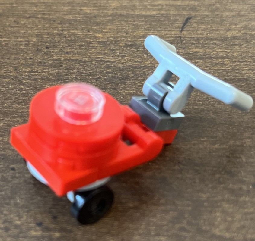 LEGO MOC Red Push Mower/lawn mower by SMLBricks | Rebrickable - Build ...