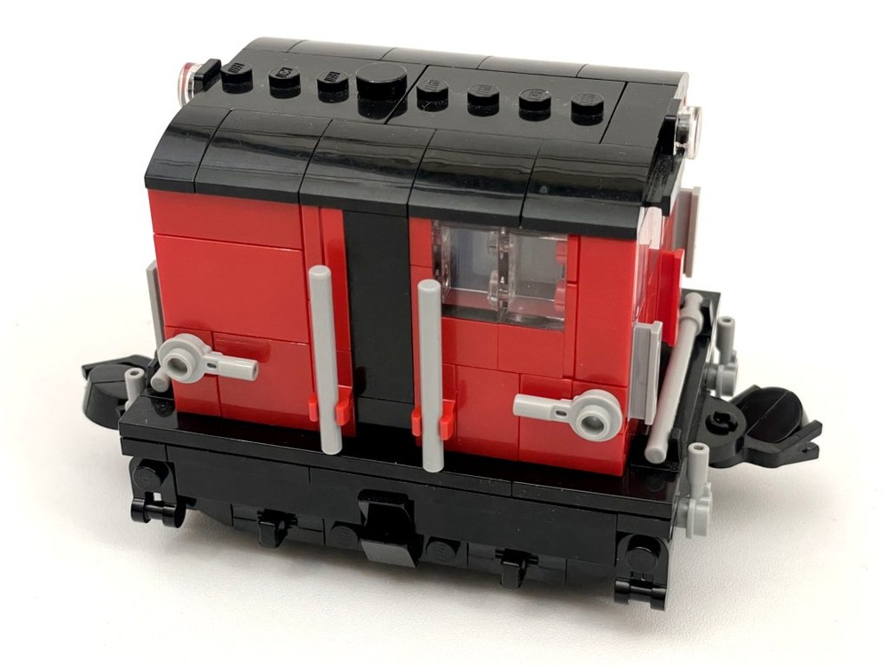 LEGO MOC 1:48 General Electric 23-ton Boxcab (Circuit Cubes) by ...