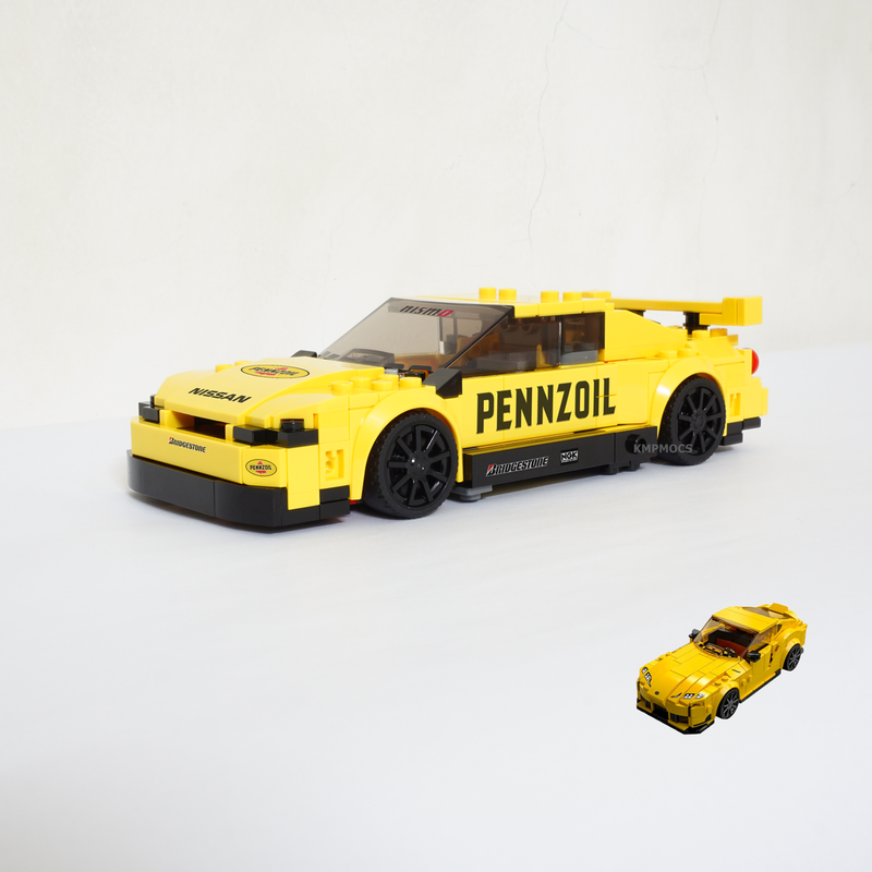 LEGO MOC 76901 Pennzoil R33 Nismo GT-R JGTC by KMPMOCS | Rebrickable ...