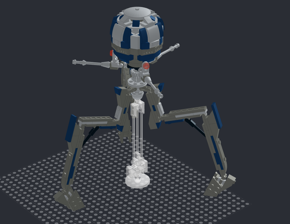 LEGO MOC CIS Tri-Droid by TinselWolf155 | Rebrickable - Build with LEGO