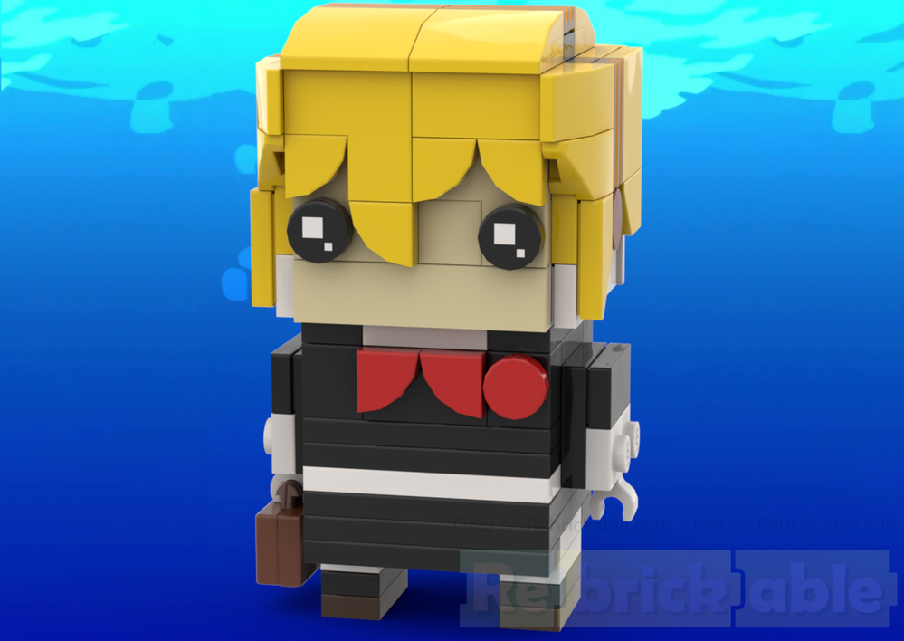 LEGO MOC-163509 Aigis BrickHead (School Uniform Ver) - Persona 3 by ...