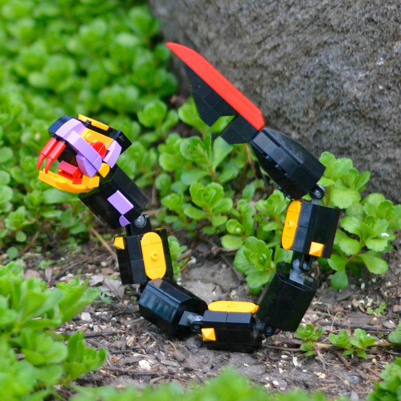 LEGO MOC PC-Evil Snake by pino_creations | Rebrickable - Build with LEGO