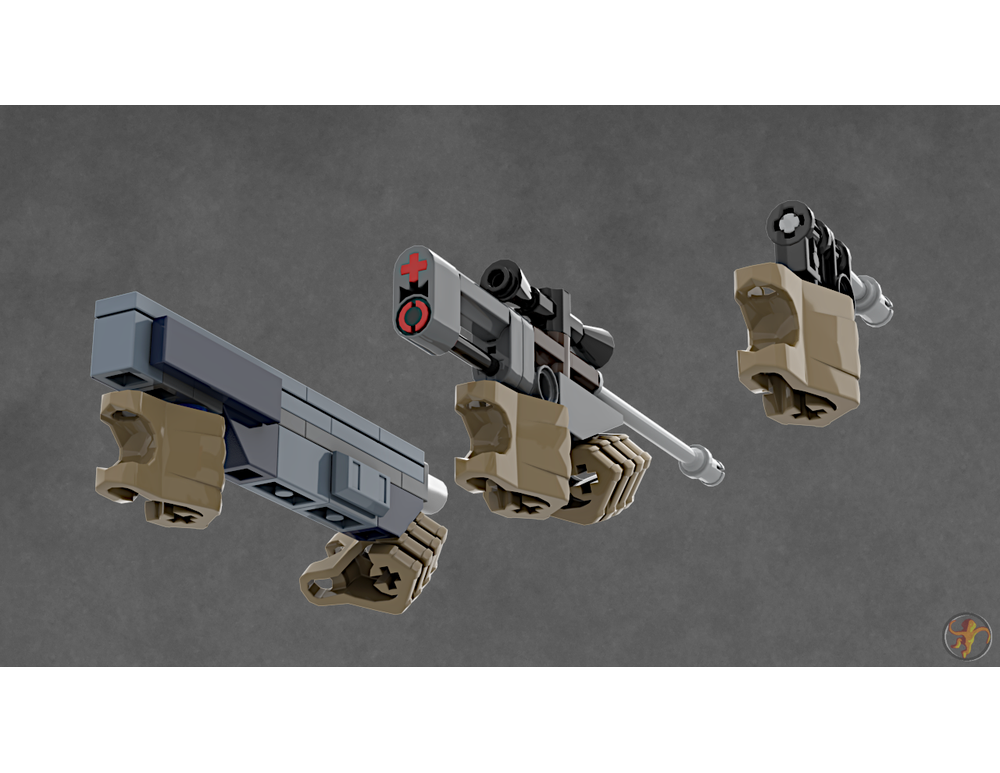 LEGO MOC Technic Mandalorian Weapons by KennoMonkey | Rebrickable ...