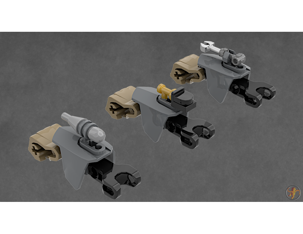 LEGO MOC Technic Mandalorian Weapons by KennoMonkey | Rebrickable ...