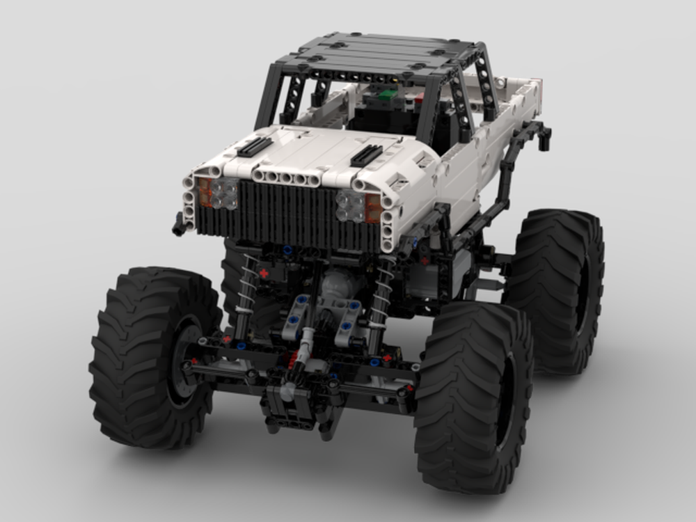 LEGO MOC PF RC crawler 4x4x4 by 2slaughter1 | Rebrickable - Build with LEGO