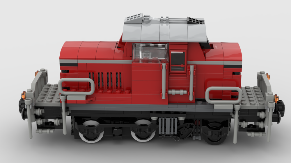 LEGO MOC V60 diesel locomotive by nithor | Rebrickable - Build with LEGO