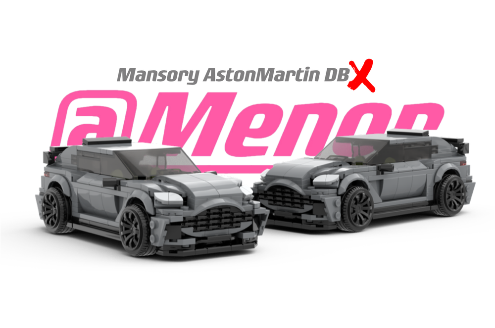 LEGO MOC Mansory AstonMartin DBX(Matte Grey) by Menor | Rebrickable ...