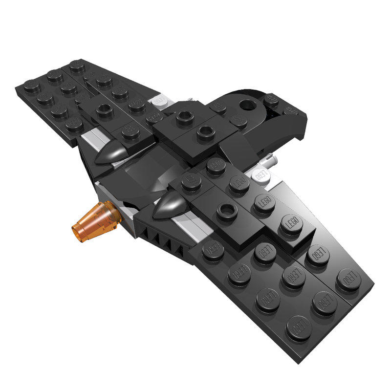 LEGO MOC 30446 Jetplane by Berth | Rebrickable - Build with LEGO