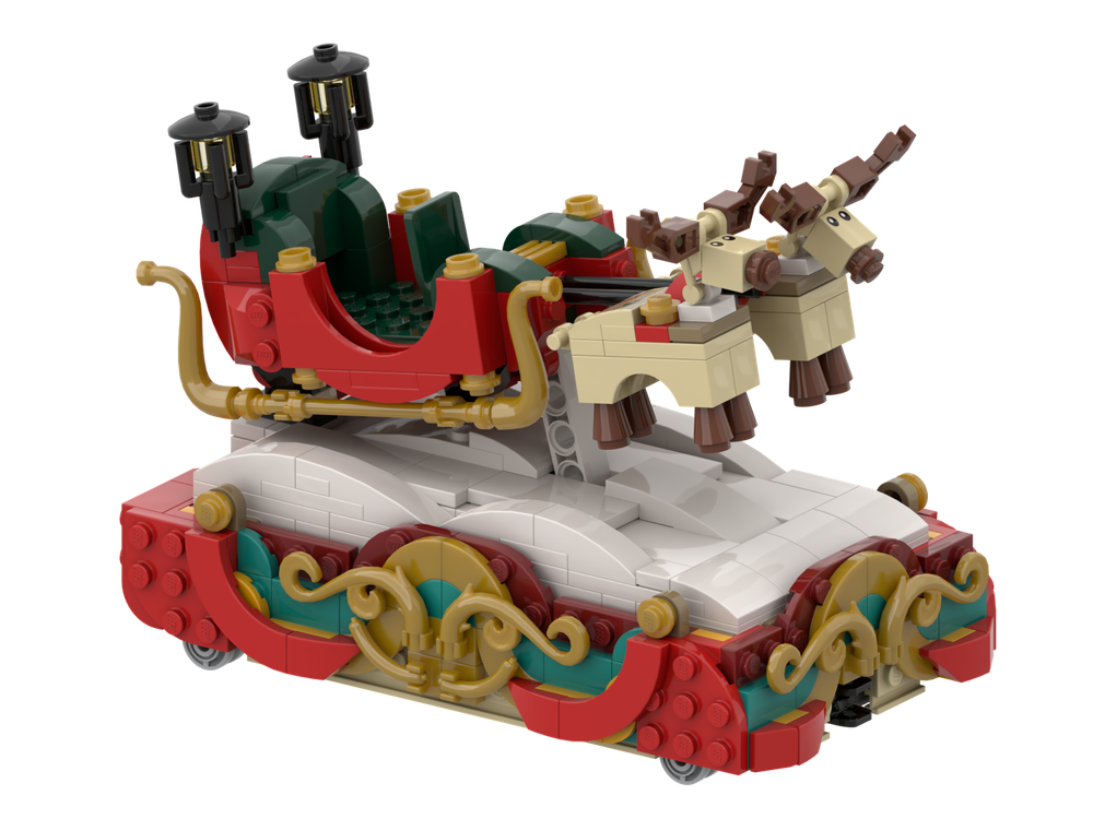 LEGO MOC Christmas Parade by _Nutty_ | Rebrickable - Build with LEGO