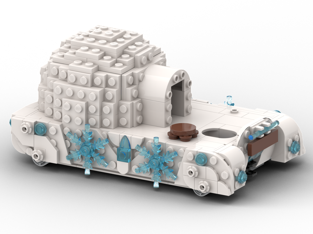 Lego Moc Christmas Parade By Nutty Rebrickable Build With Lego