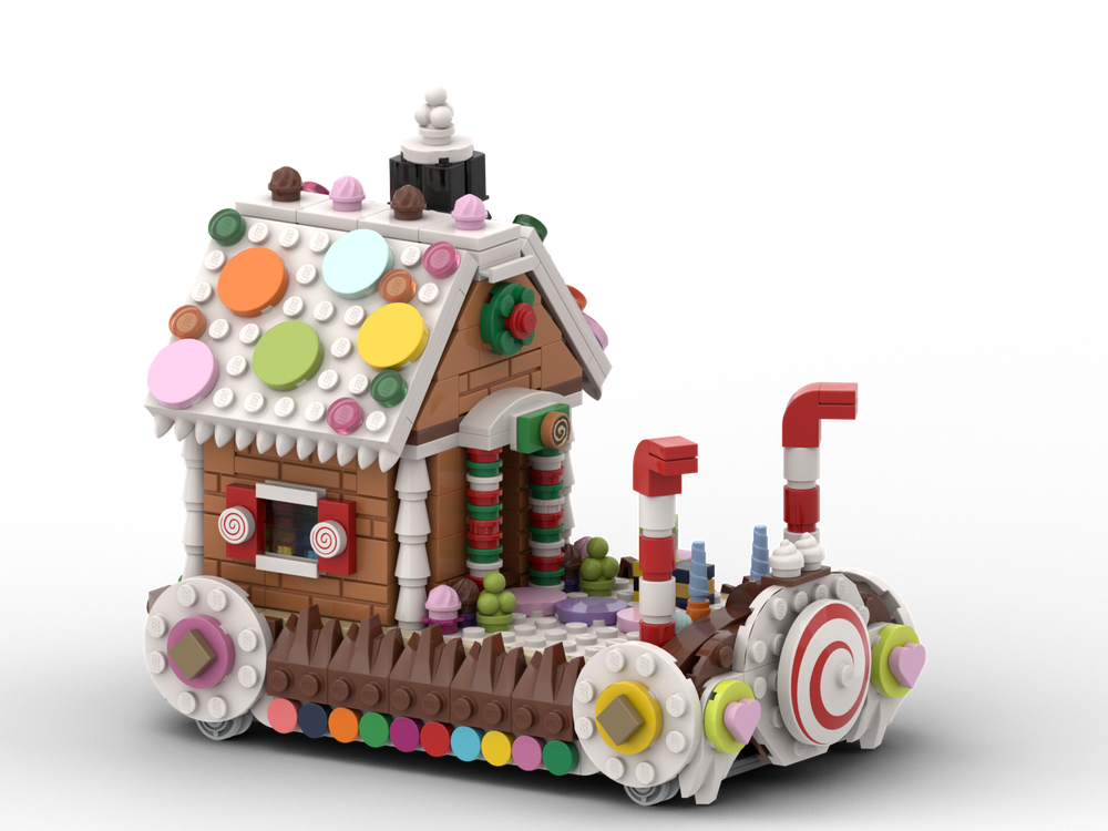 Lego Moc Christmas Parade By Nutty Rebrickable Build With Lego