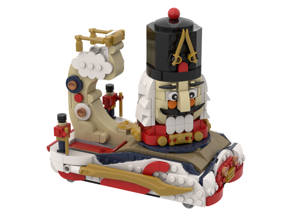 Lego Moc Christmas Parade By Nutty Rebrickable Build With Lego