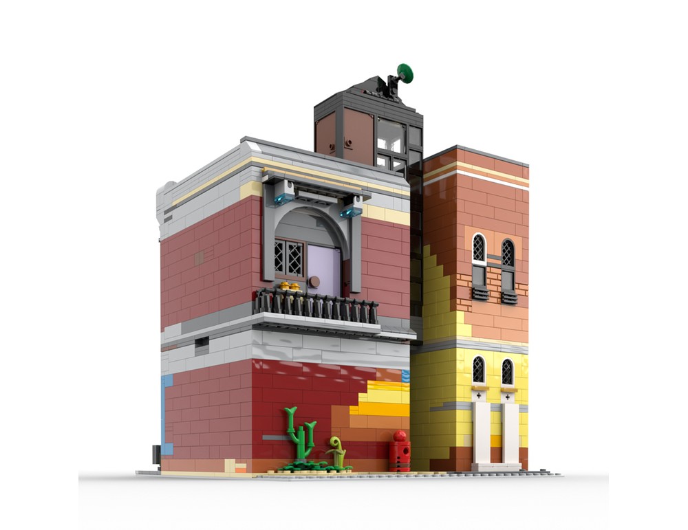 Lego Moc Night Club By Brickative Rebrickable Build With Lego