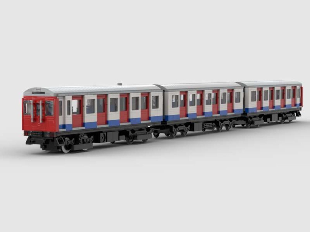 LEGO MOC London Underground D Stock Train by MOCerhead | Rebrickable ...