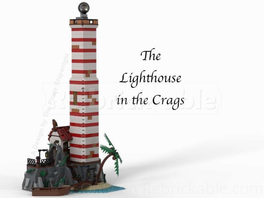 LEGO MOC The Lighthouse in the Crags | Lighthouse by The Pirate ...
