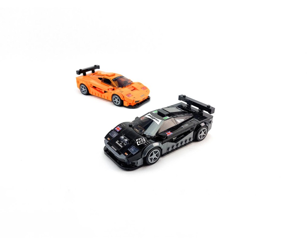 Lego Moc Mclaren F1 Gtr 1995 By Sfhbricks Rebrickable Build With Lego
