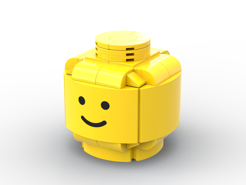 LEGO MOC LEGO Creator 40649 Up-Scaled LEGO Minifigure Complete Head by ...