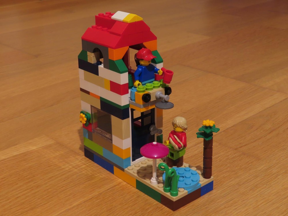 LEGO MOC 40357 beach house by johnny.tifosi | Rebrickable - Build with LEGO