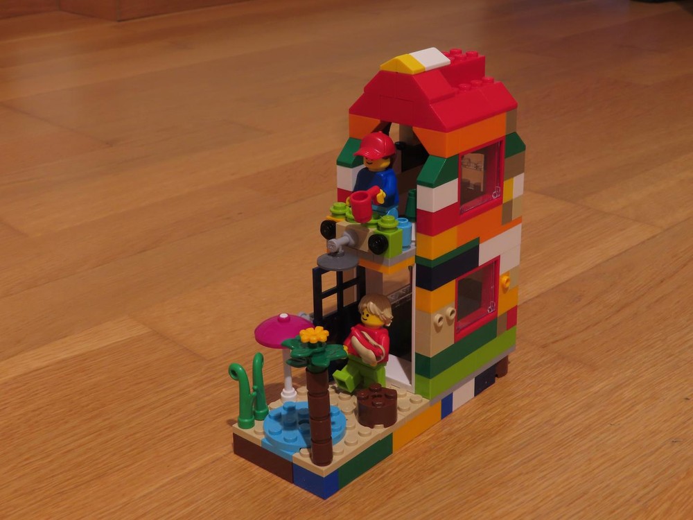 LEGO MOC 40357 beach house by johnny.tifosi | Rebrickable - Build with LEGO