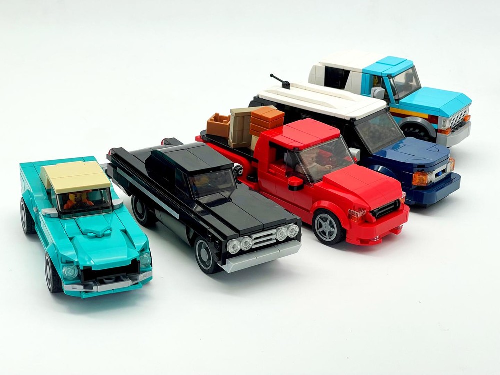 LEGO MOC Built Tough Vehicle Pack #2 by IBrickedItUp | Rebrickable ...