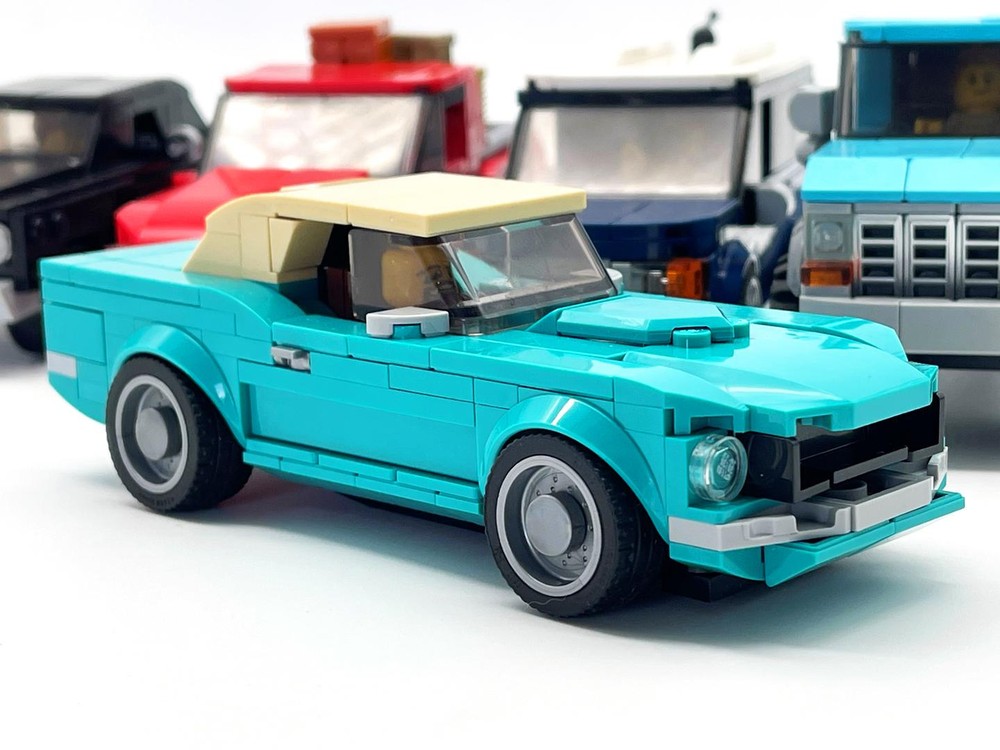 Lego Moc Built Tough Vehicle Pack 2 By Ibrickeditup Rebrickable