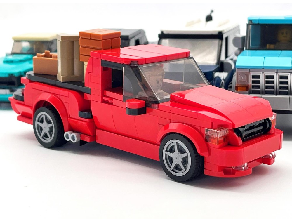 Lego Moc Built Tough Vehicle Pack 2 By Ibrickeditup Rebrickable
