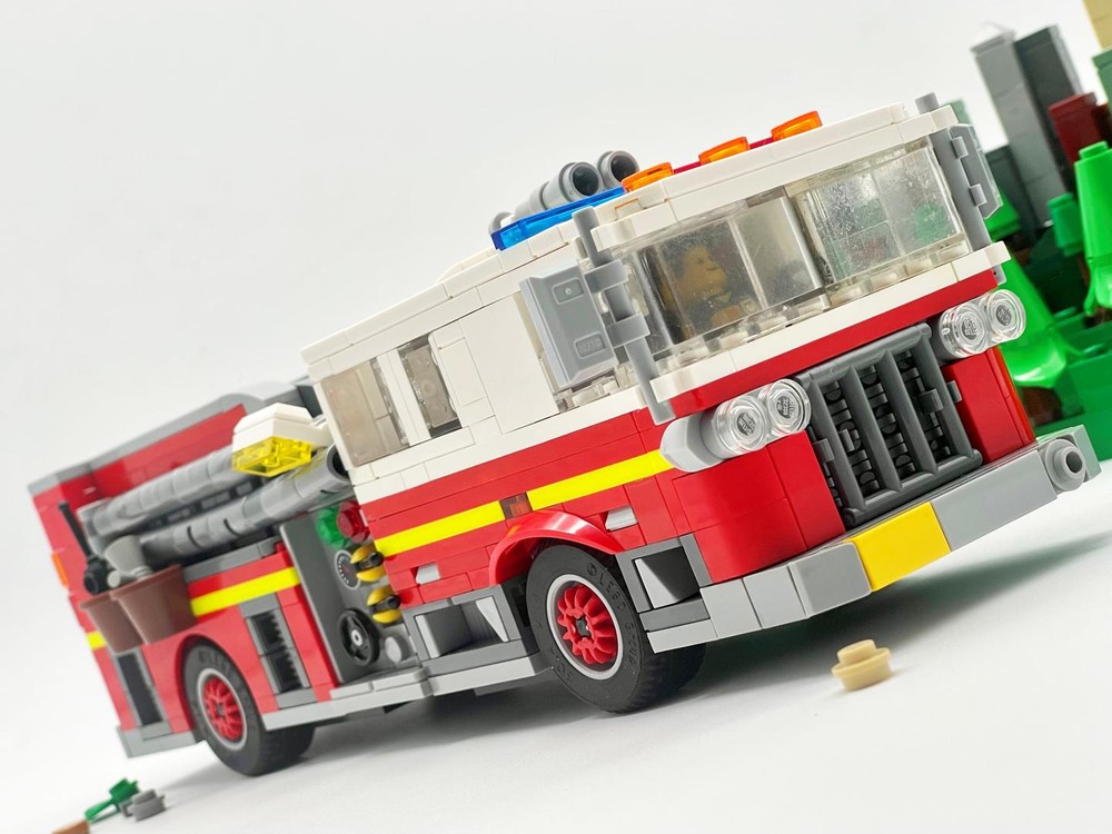 LEGO MOC Fire Department Two Pack by IBrickedItUp | Rebrickable - Build with LEGO