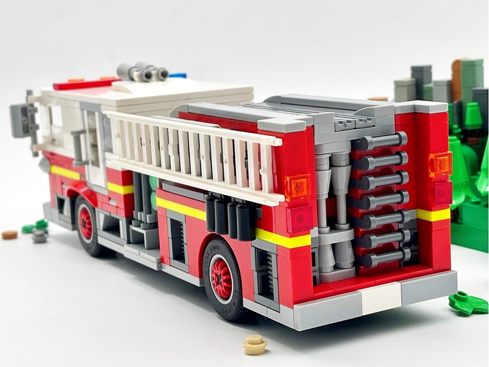 LEGO MOC Fire Department Two Pack by IBrickedItUp | Rebrickable - Build with LEGO